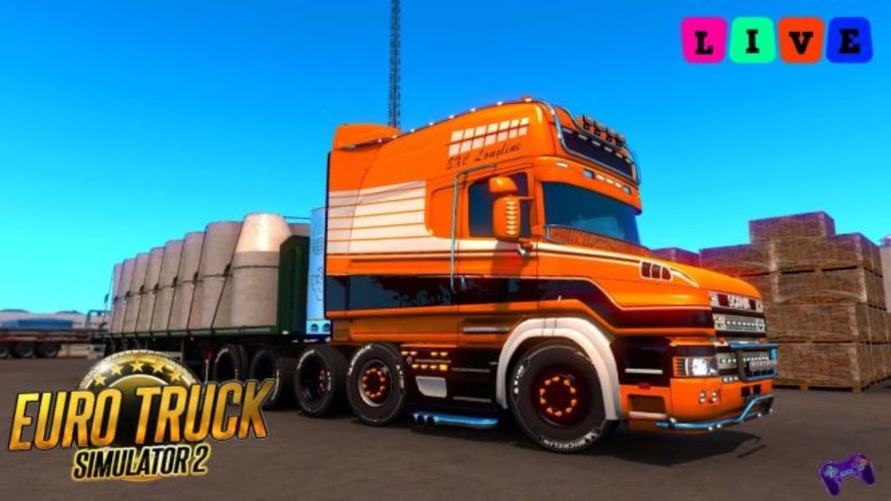 Pounding some tarmac around the Black Sea area ETS2 - YouTube