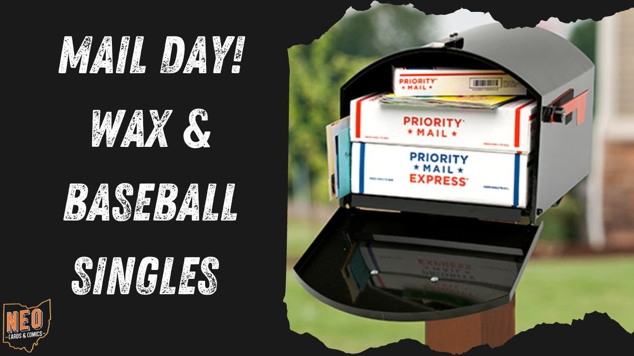 Mail Day! Baseball Singles and a bunch of wax. - YouTube