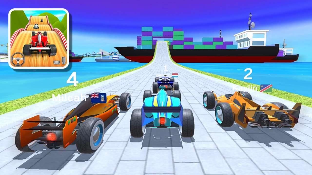 Formula Racing Car Games Levels 81 to 85 Landscape Mode - YouTube