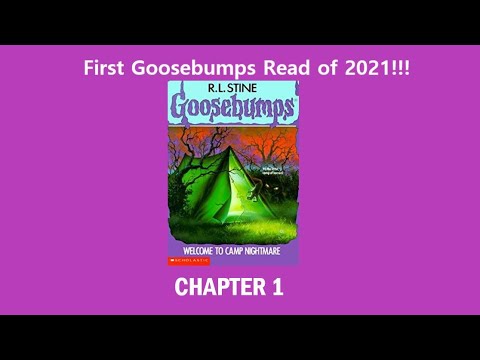 Goosebumps Reads: "Welcome to Camp Nightmare" Chapter 1 - YouTube