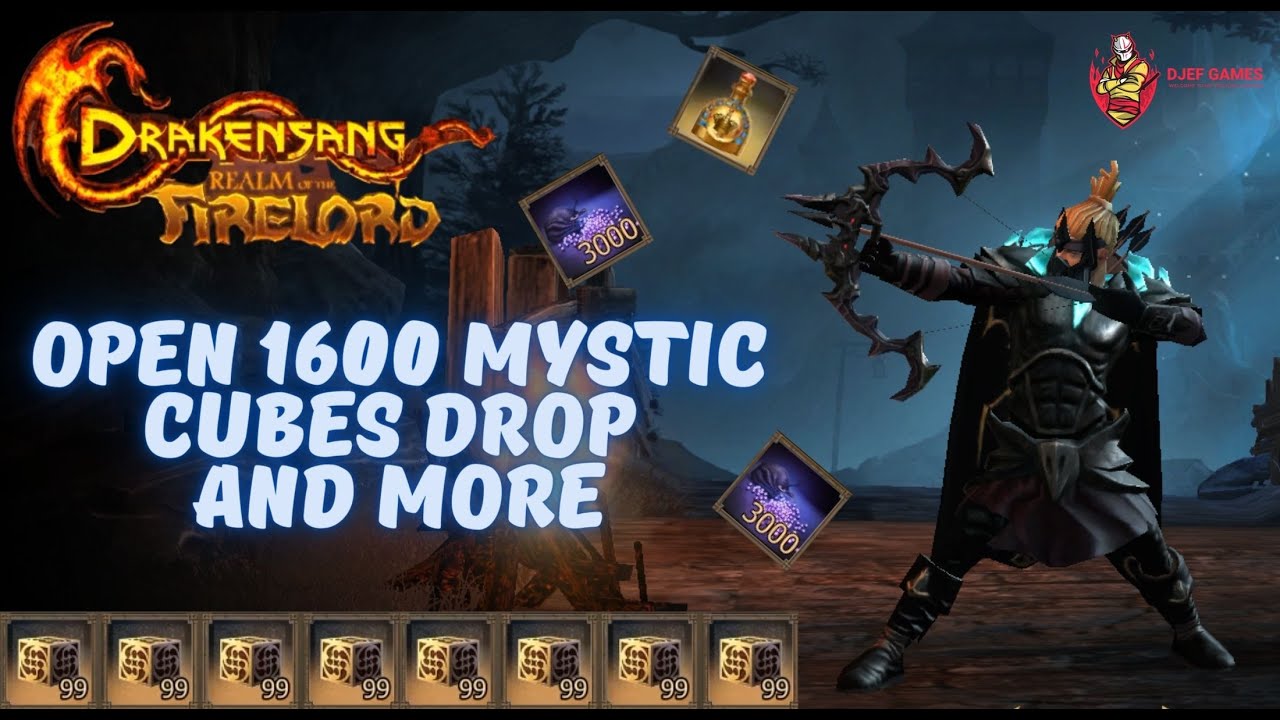 Drakensang Online, Open 1600 Mystic Cubes, Drop and More, Drakensang ...