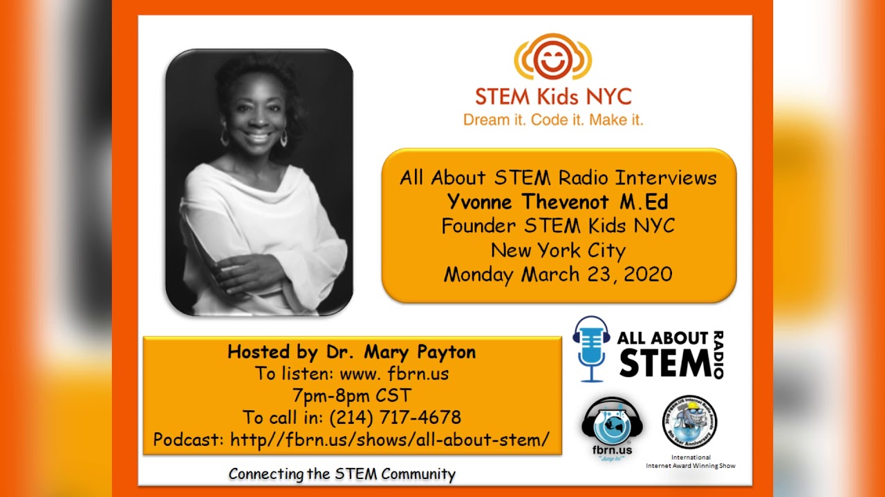 All About STEM Radio interviews Yvonne Thevenot - YouTube