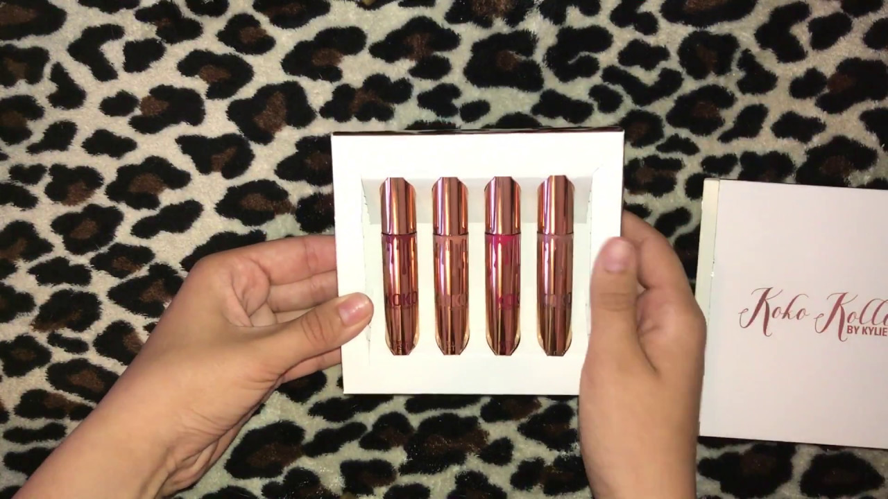 KoKo Kollection | Kylie Cosmetics | Swatches - YouTube