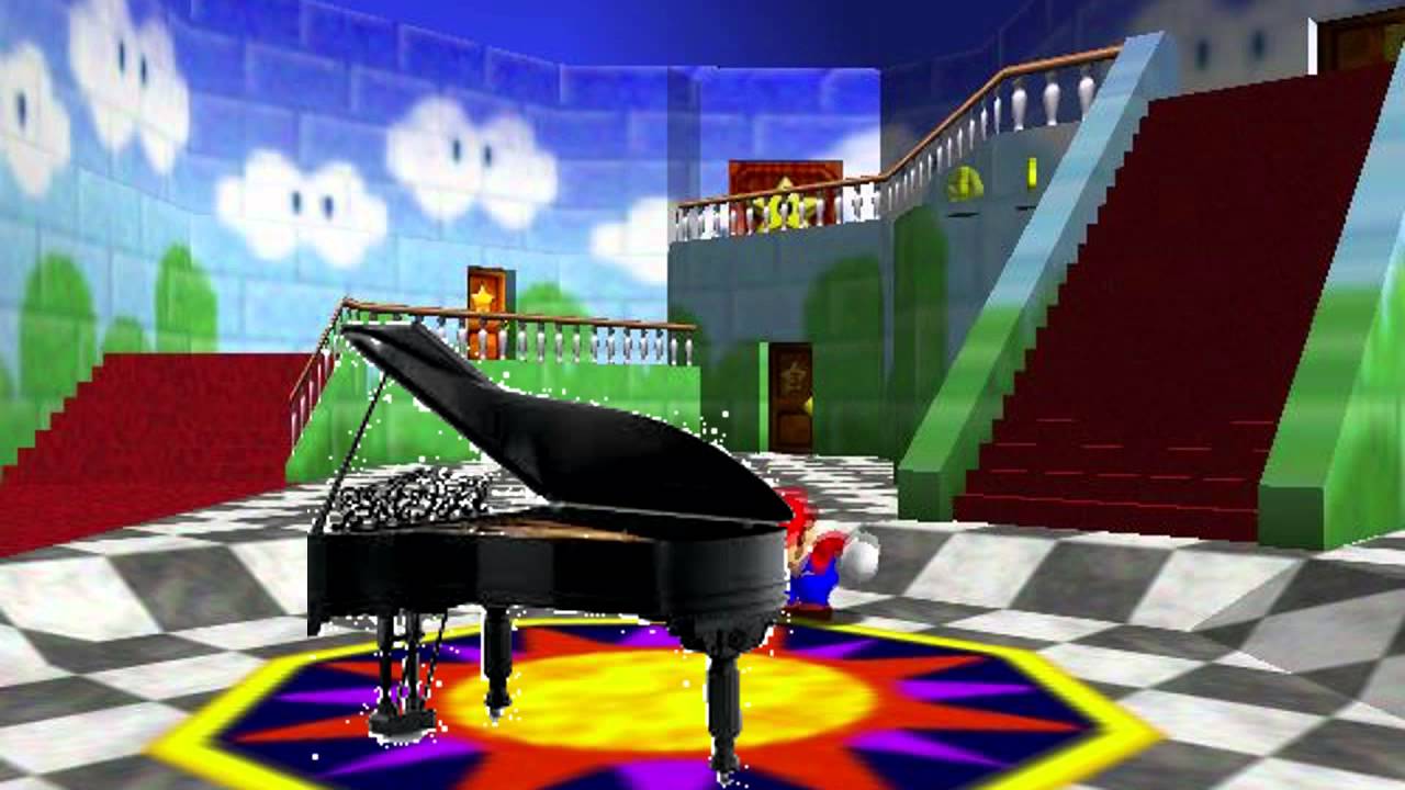 Mario Plays the Piano - YouTube
