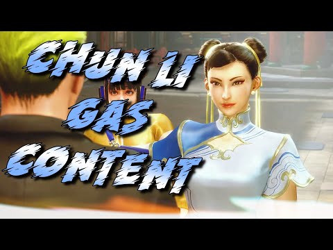 SF6 CHUN LI Gas Content - (Street Fighter 6)