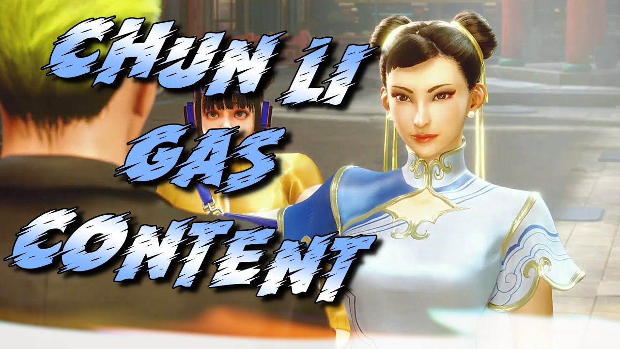 SF6 CHUN LI Gas Content - (Street Fighter 6) - YouTube