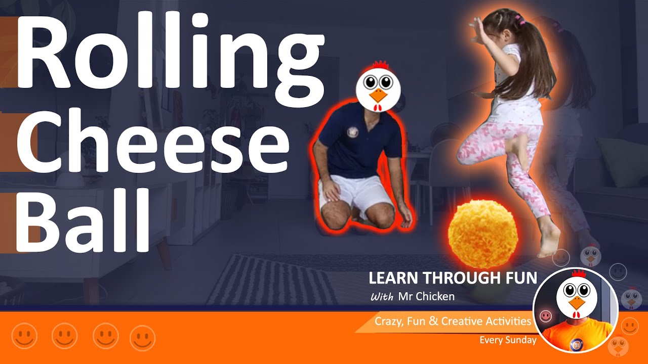 Fun Games Activities for Kids Children at Home Indoor - Rolling Cheese ...