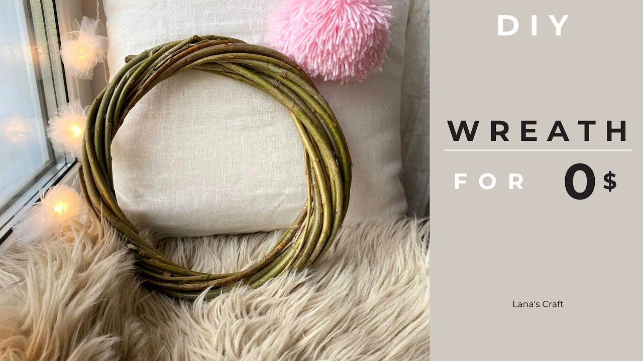 How To Make a Willow Wreath | Wreath Base | DIY - YouTube