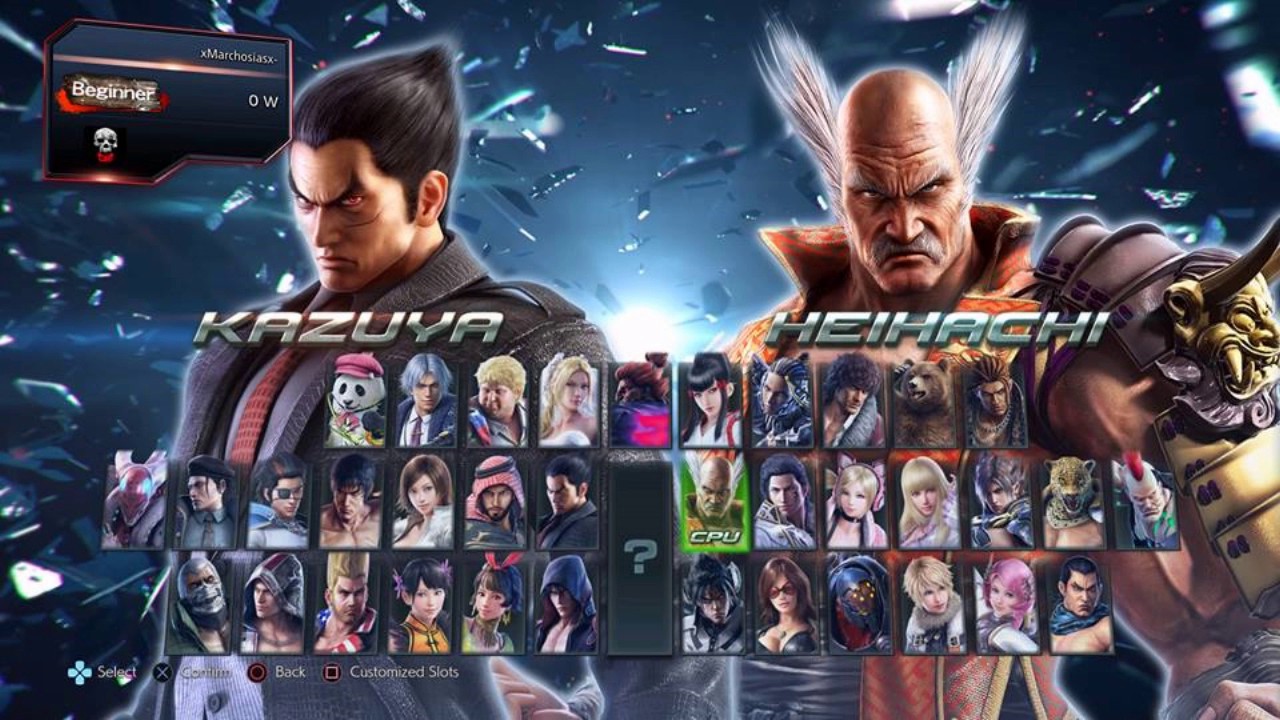 TEKKEN 7 - Player Selection Theme - YouTube