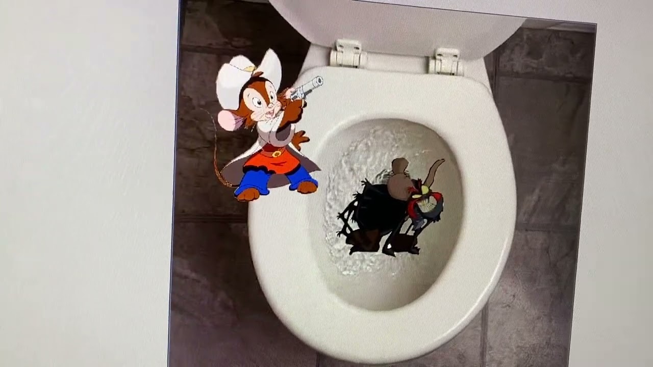 Fievel Mousekewitz flushed Chula down the toilet back and gets ...