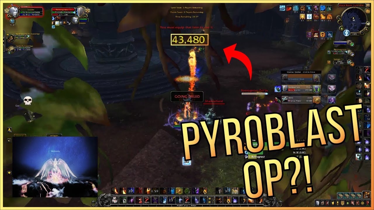 Pyroblast OP?! | 9.1 PvP WoW Highlights #52 - YouTube