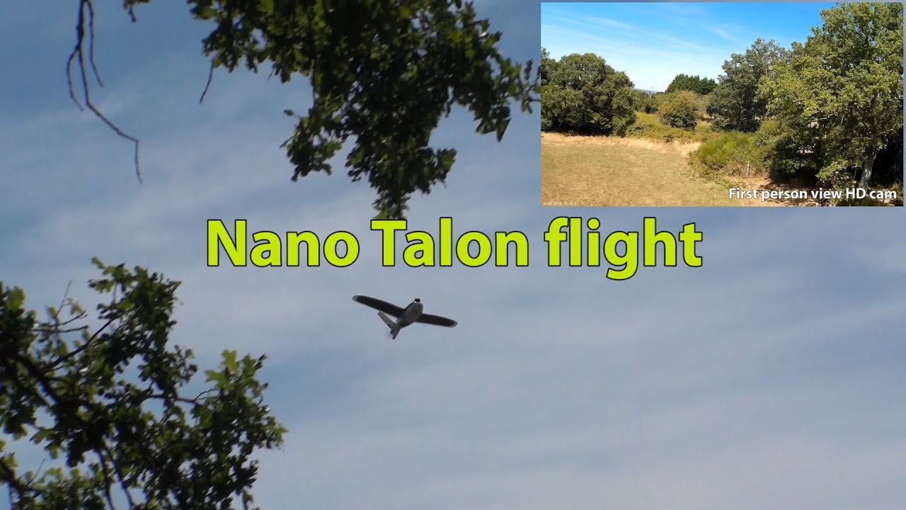 Nano Talon flight - YouTube