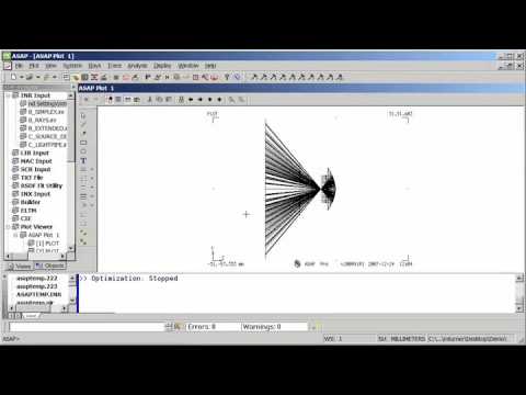 Introduction to Optical System Optimization in ASAP - YouTube