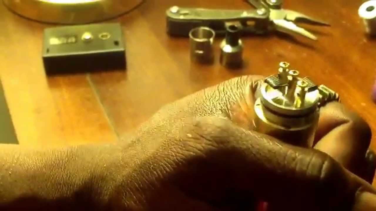 Dual 22ga .18 SUB OHM!!"Flat Bread" Coil build - YouTube