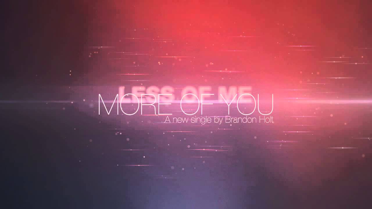 "Less of Me, More of You" sample promo - YouTube