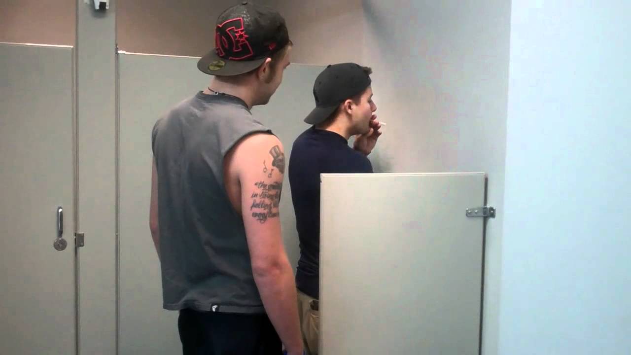 Awkward Bathroom Moments - YouTube