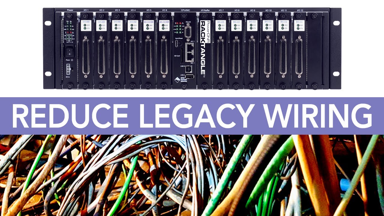 Reduce Wiring In Your Application - YouTube
