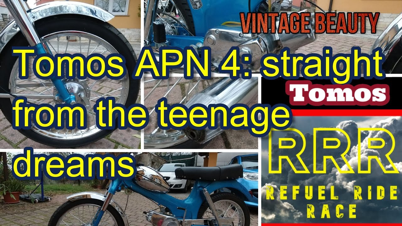 Tomos APN 4: straight from the teenage dreams - YouTube