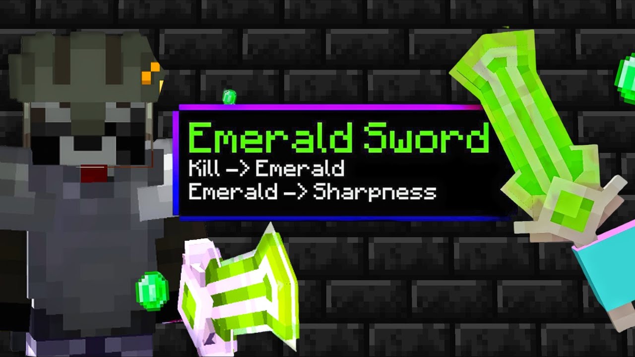 The EMERALD BLADE is too OP in Minecraft Hoplite... - YouTube