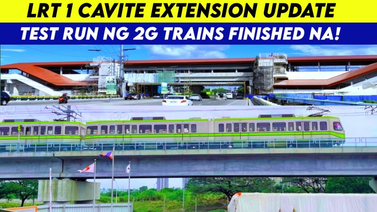 Lrt 1 Cavite Extension Update - YouTube