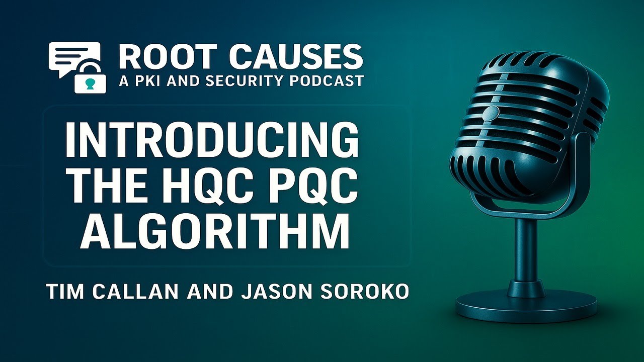 Episode 541: Introducing the HQC PQC Algorithm - YouTube