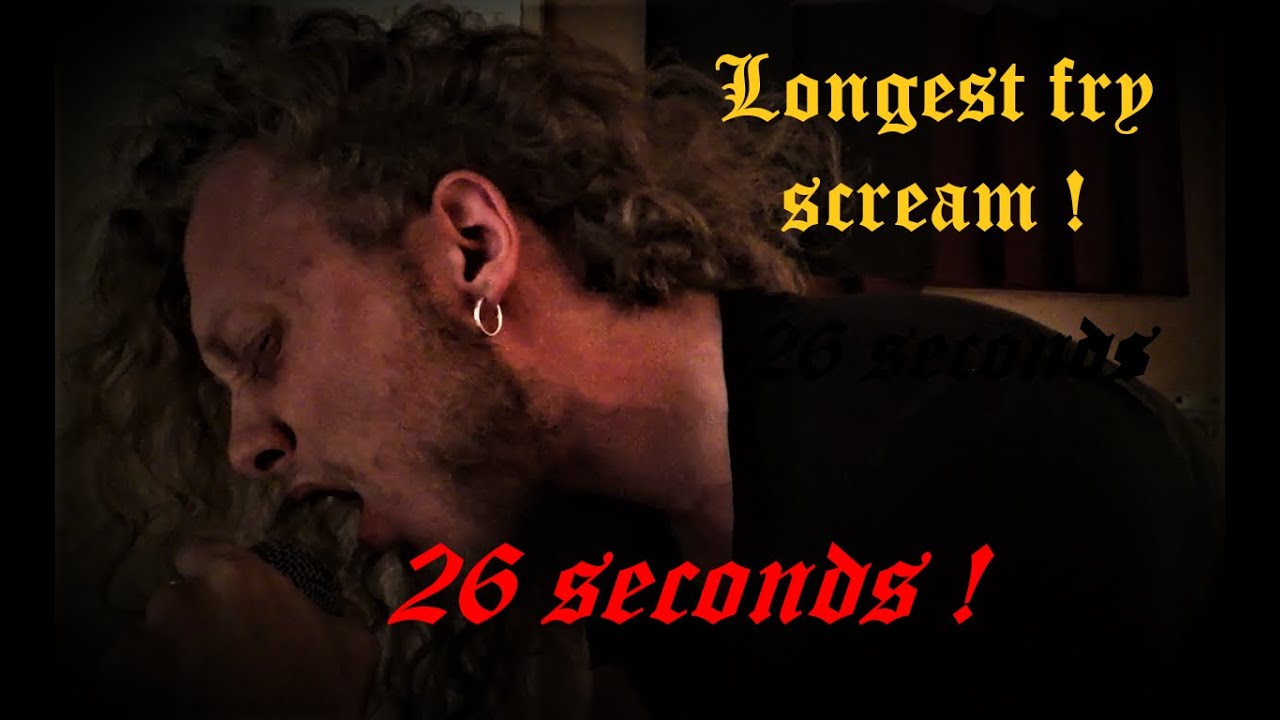 [WORLD RECORD?!] Longest fry scream (26 seconds!) in live ? - YouTube