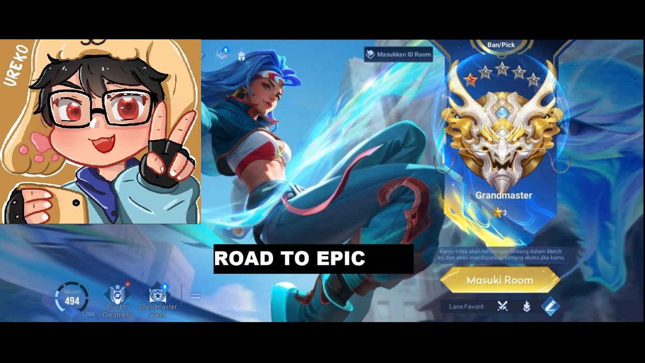 PUSH RANK HOK HOK YUK GRANDMASTER *3 NOW ^^ - YouTube