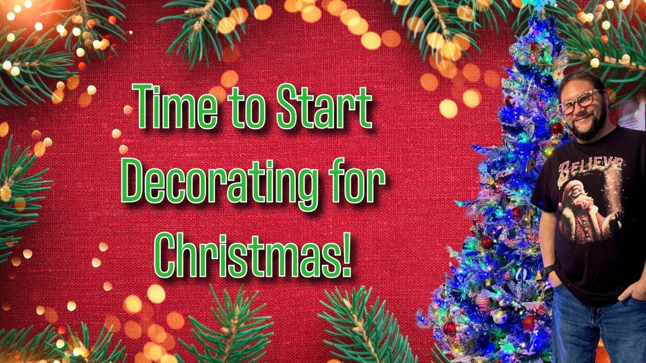 Time to Start Decorating for Christmas: Outside Decorations and ...