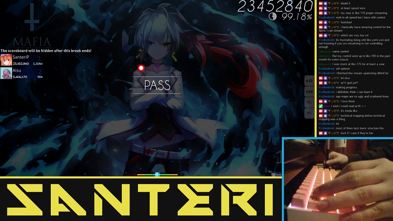 USAO - Extra Mode [Rhythm Crisis] choke - YouTube