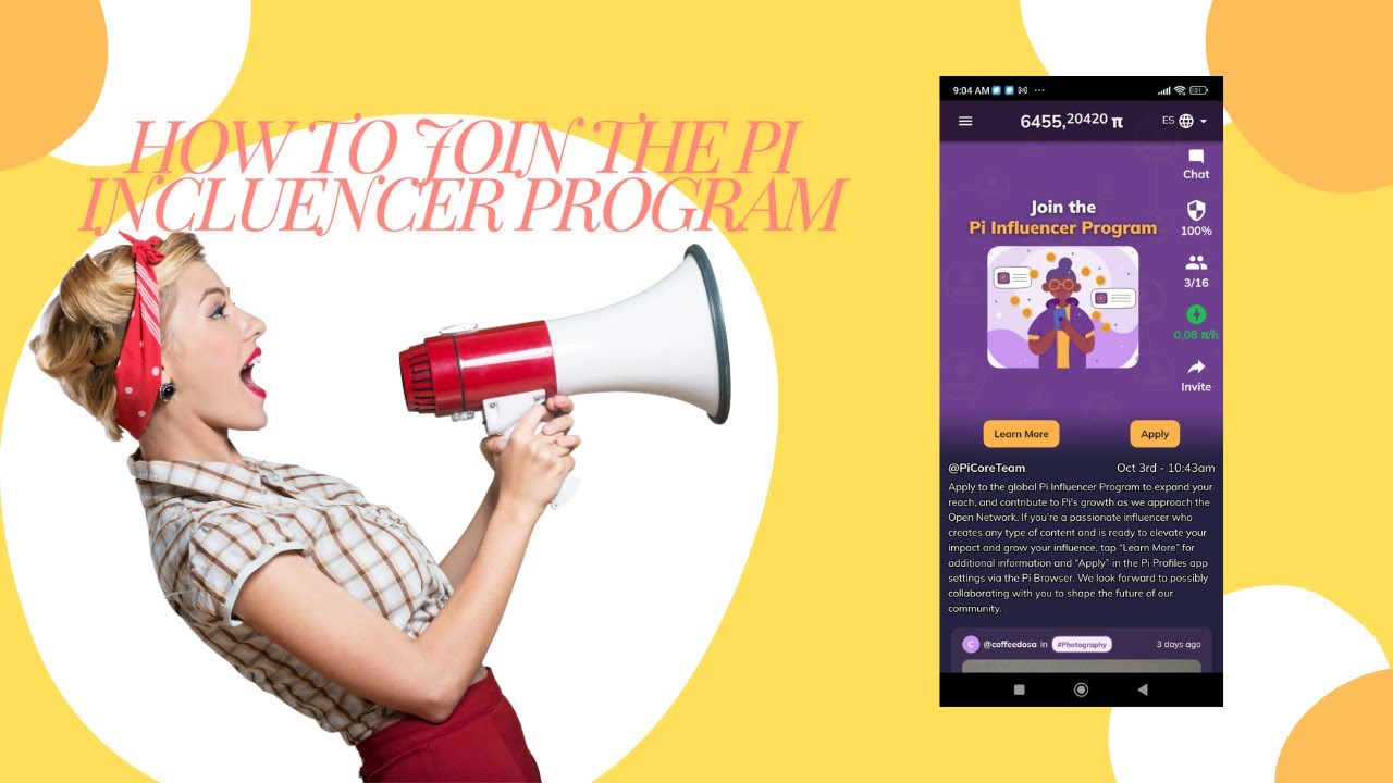"Become a Pi Influencer Today: Join the Pi Network's Influencer Program!" - YouTube