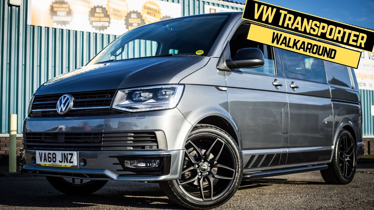 VW Transporter Edition Kombi Detailed Walkaround Walk & Talk - YouTube
