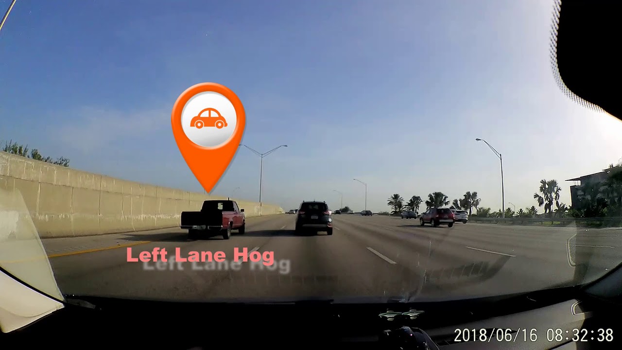 DANGEROUS LEFT LANE HOG - YouTube