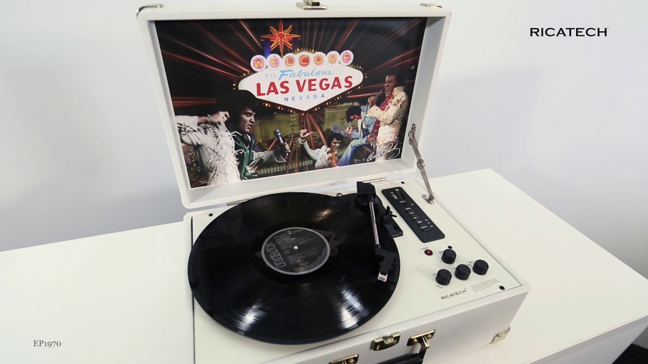 Elvis Presley EP1970 Record-Player by Ricatech, turntable, line in-out ...