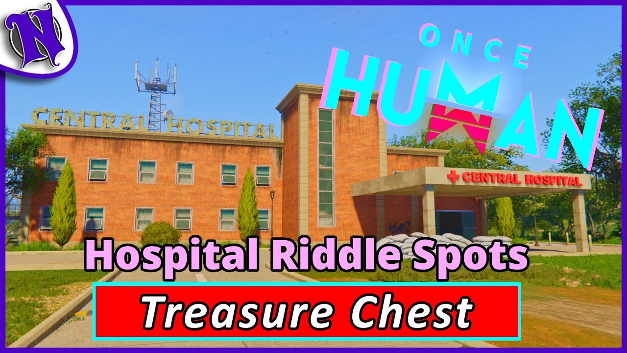 HOSPITAL PUZZLE How to Find Riddle Spot Locations ONCE HUMAN BEGINNER ...