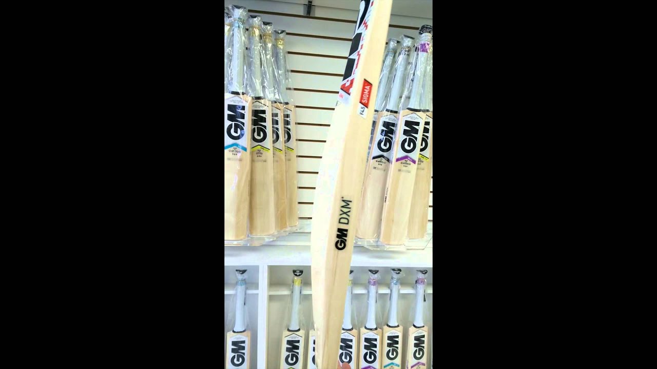 2015 GM SIGMA DXM F4.5 Cricket Bat - YouTube