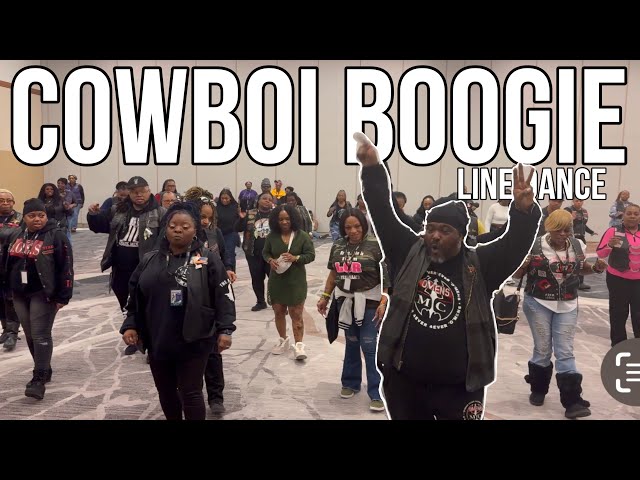 Cowboy Boogie Line Dance Steps