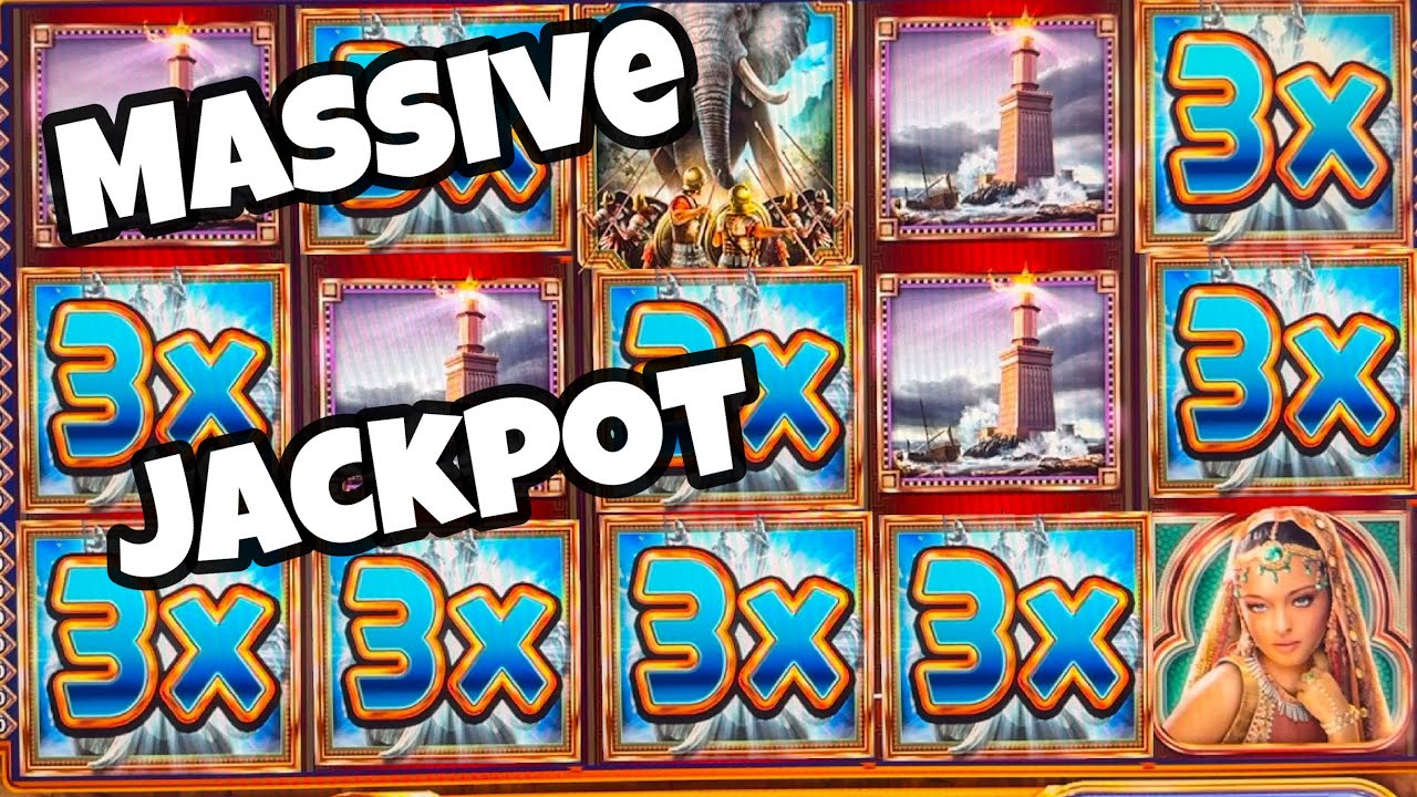 MASSIVE JACKPOT ON GREAT ALEXANDER SLOT - NEVER SEEN BEFORE - YouTube