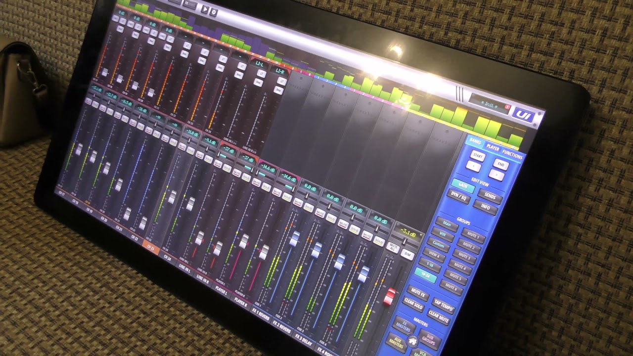Touchscreen 27 inch + Soundcraft ui24r ( Ukraine 2021 ) - YouTube