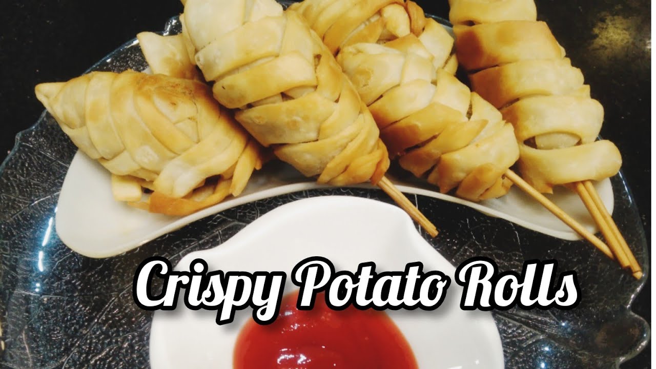 Crispy Potato Rolls by vloggerlife08 @KitchenwithAnaya - YouTube