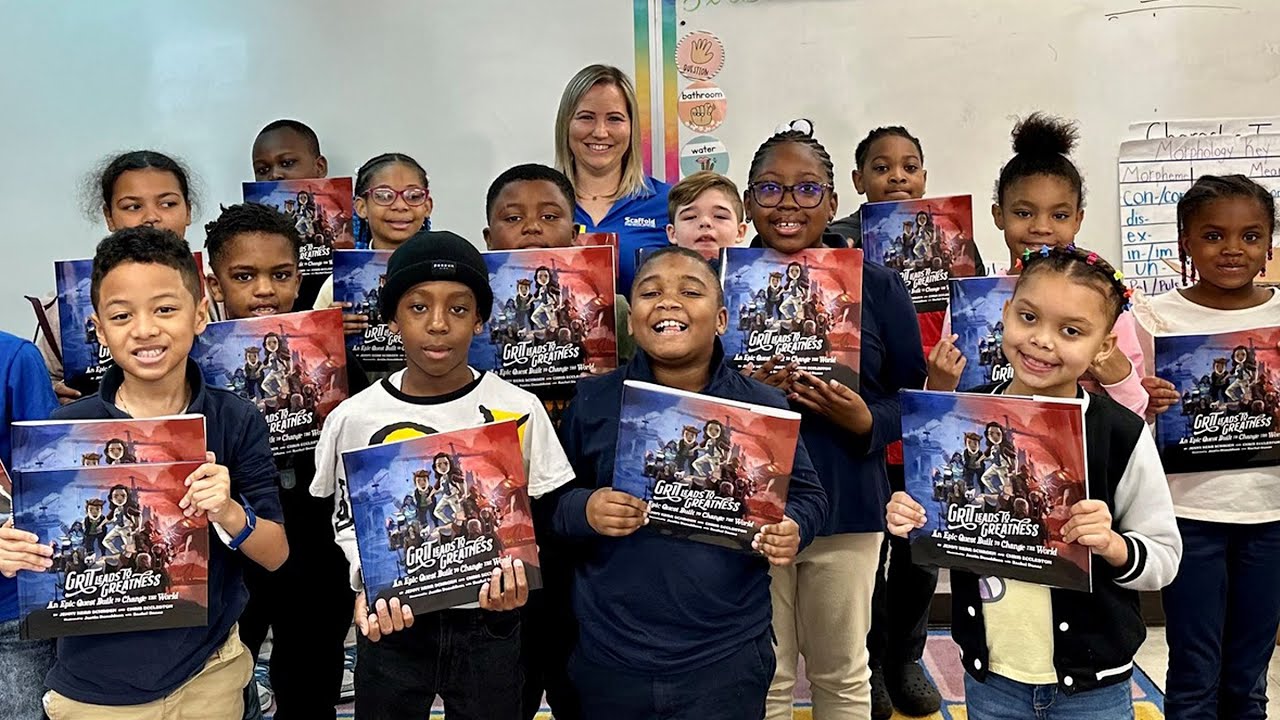 Guest Reader Day - Grit Leads To Greatness - YouTube