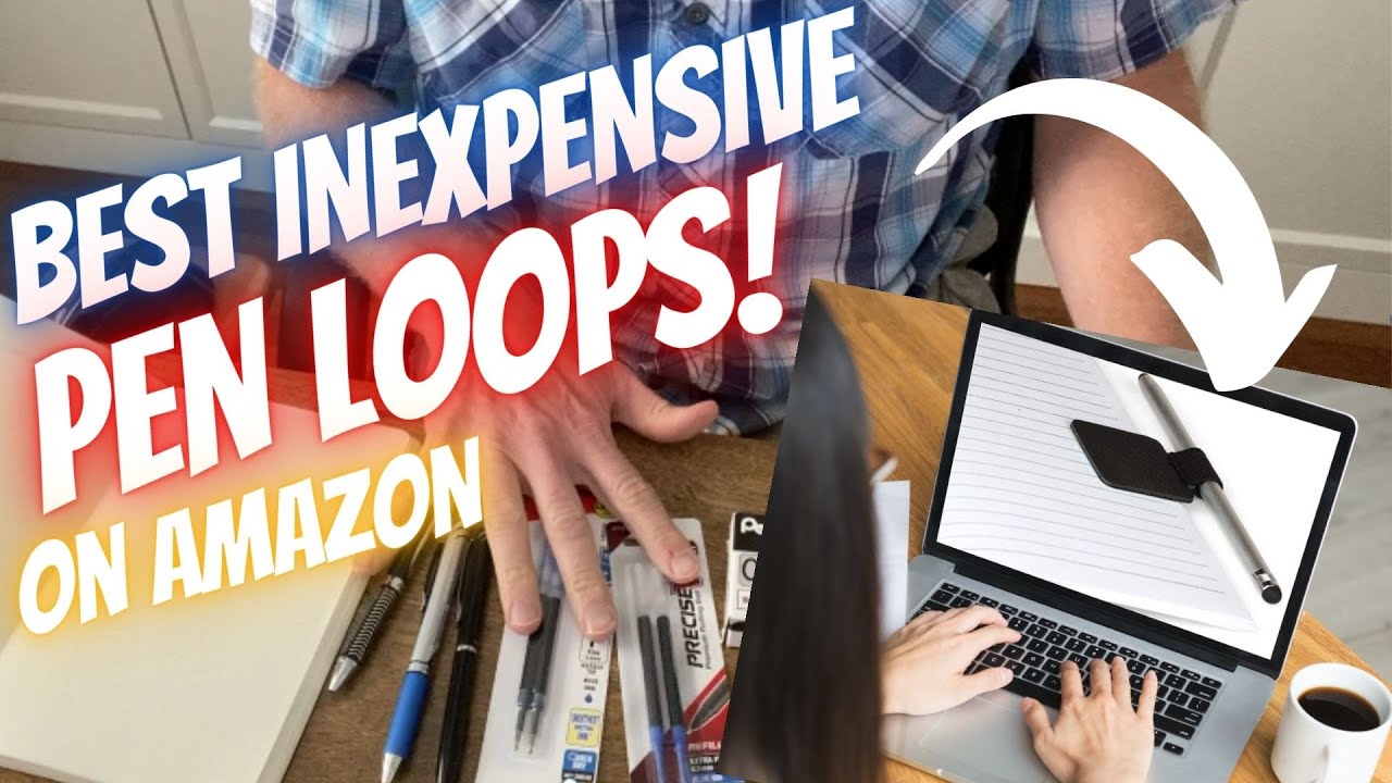 Best Inexpensive Pen Loops on Amazon | Adding Pen Loop to Journal - YouTube