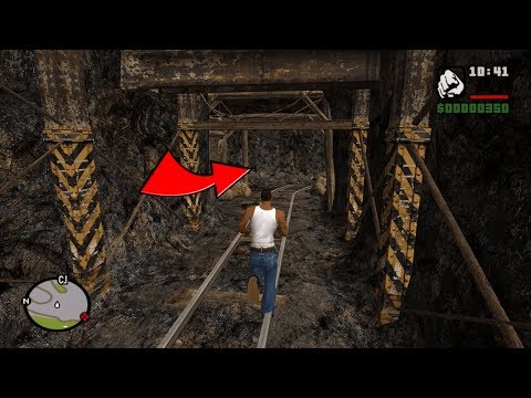 Hidden Cave Systems on Mount Chiliad in GTA San Andreas! (Secret Location)