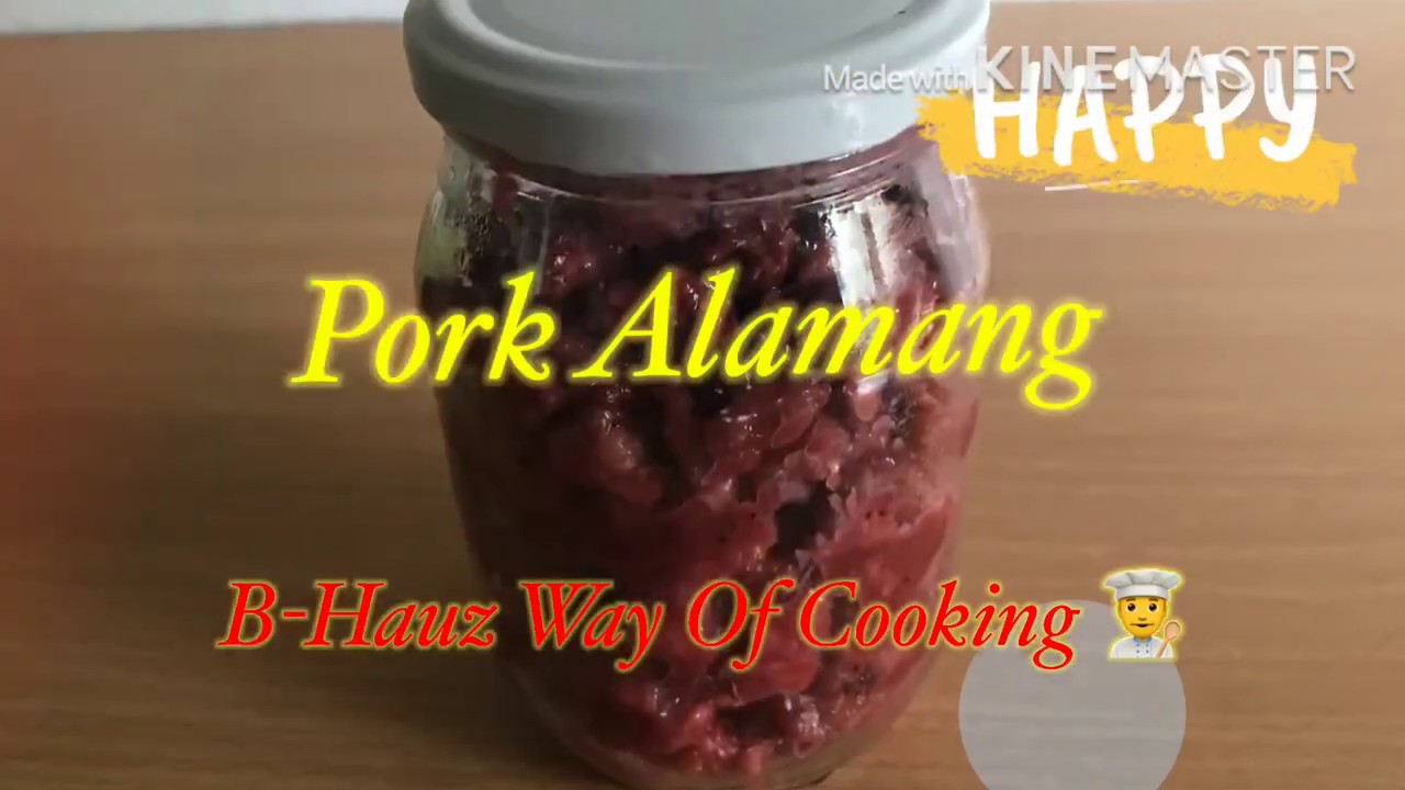 How to make Pork Alamang Recipe - YouTube