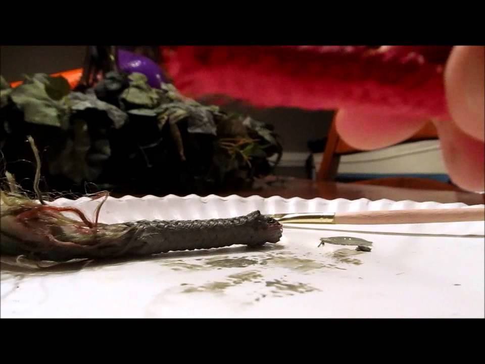 How to make a rope lure perfect for gars - YouTube