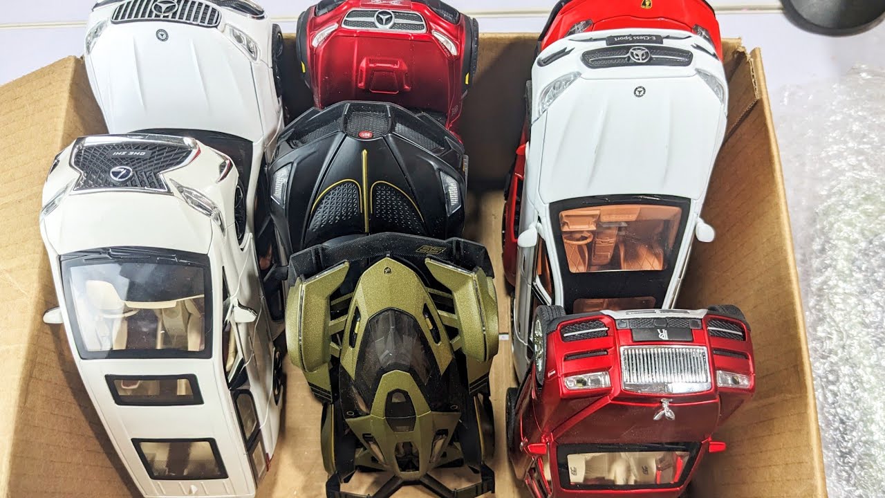 #4 Toy cars from box, Larger size | Review model car - YouTube