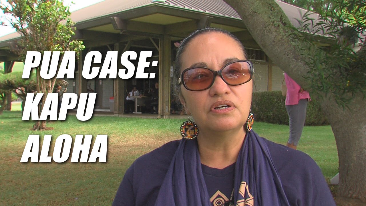 Pua Case On Kapu Aloha (Waimea Courthouse - July 16) - YouTube