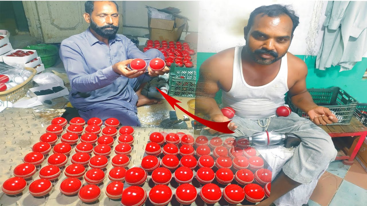 How cricket Ball making is Made in Pakistan an informative made this MB ...