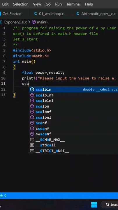 C Program To Find Exponential Function #c #exponential #function #program #problem #solution # ...