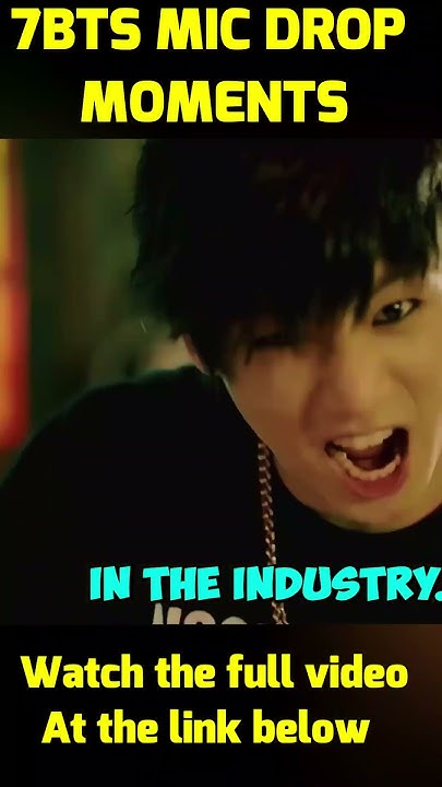 7 Epic Mic Drop Moments by BTS That Left Us Speechless 🎤💥 - YouTube