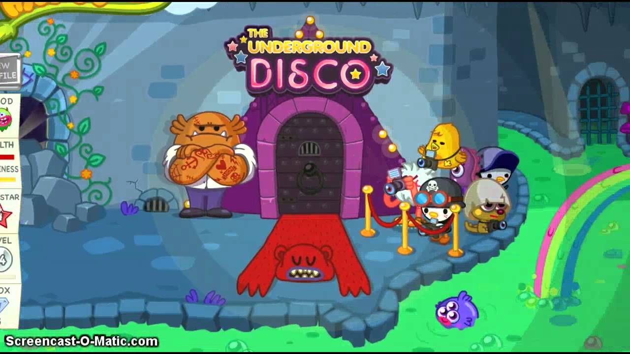Moshi Monsters UnderGround Disco Tour :) - YouTube